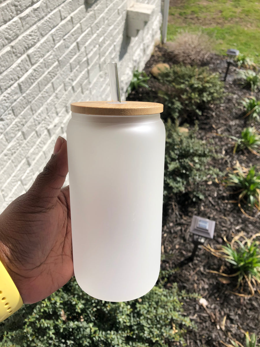 Blank 16 oz Libby can FROSTED – Custom Reasons